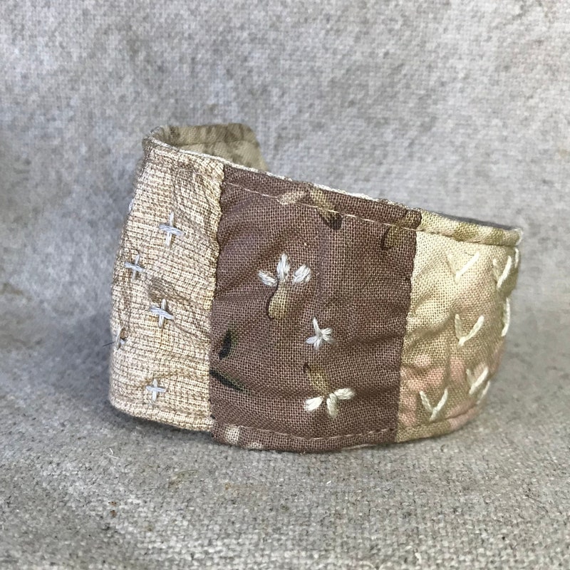 Fabric Cuff Bracelet - Etsy