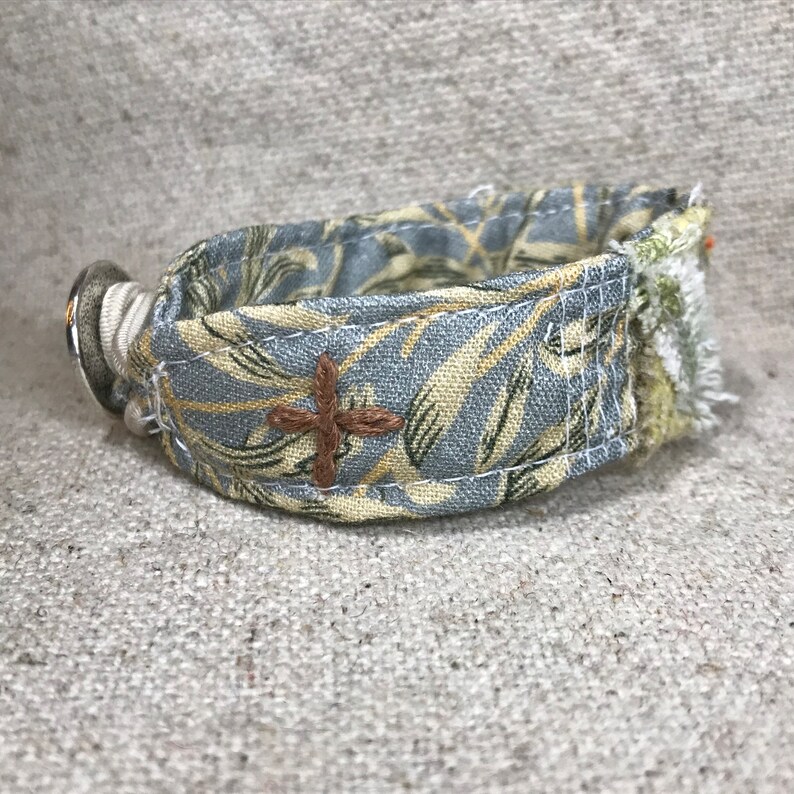 The Holy Spirit Symbolic Bracelet | Hand Embroidered Bracelet - Etsy