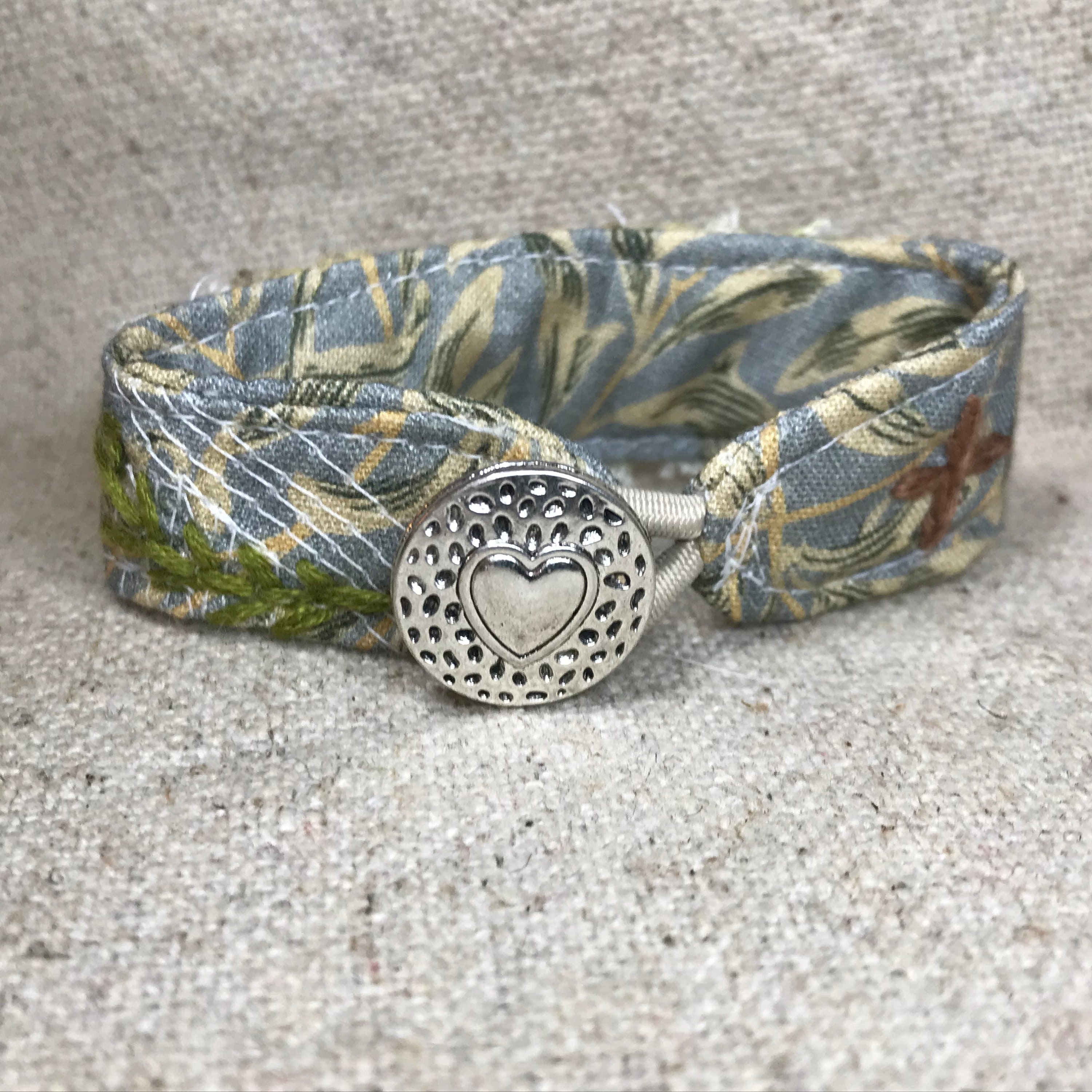 The Holy Spirit Symbolic Bracelet | Hand Embroidered Bracelet - Etsy