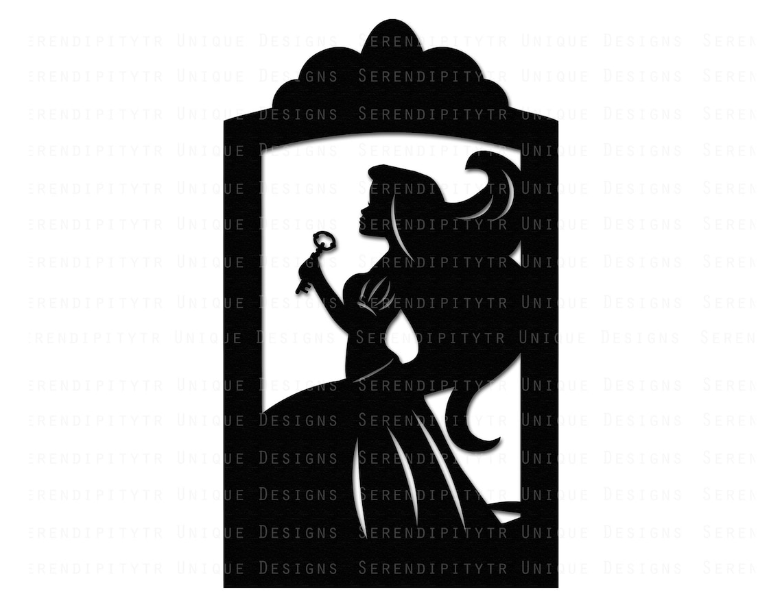 Princess Svgdisneyland Svgframe Svg Princess Template Svg - Etsy