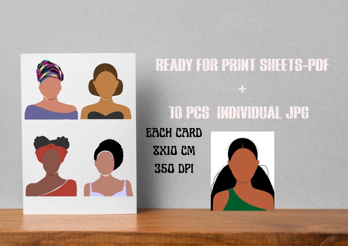 10 Printable Earring Cardscustom Jewelry Display Card | Etsy