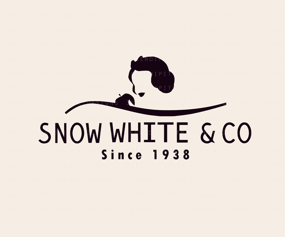 Snow White and Co Svgsnow White Logo - Etsy