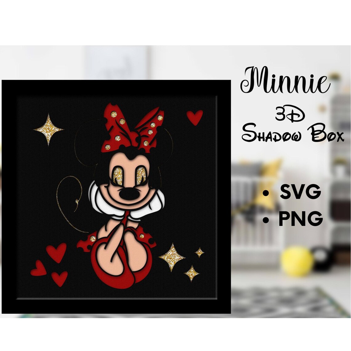 Disneyland 3d Layered Svg,3d Layered Svg,shadow Box Template Svg ...