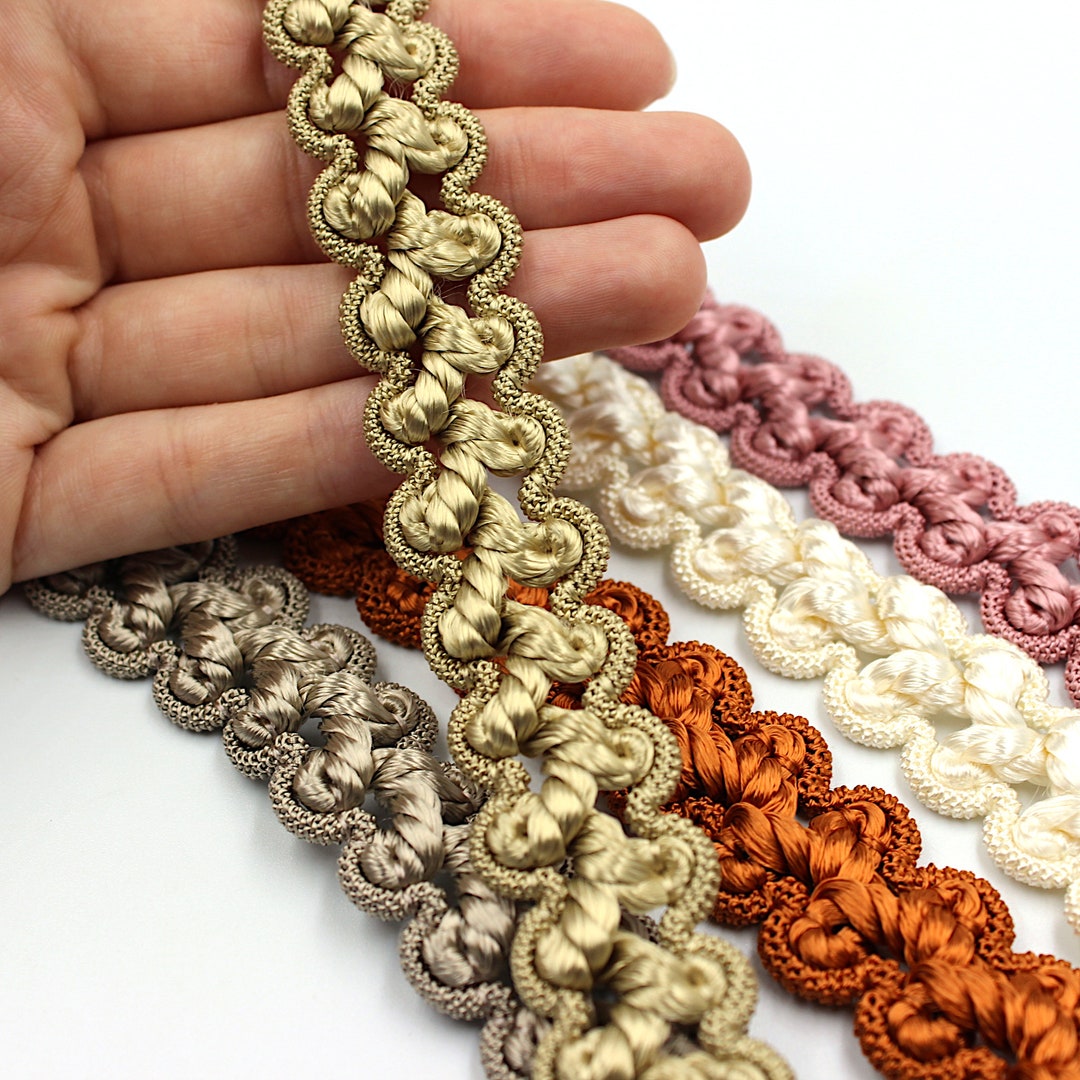 Gimp Braid With Shiny Rayon Centre 25mm 8434 - Etsy