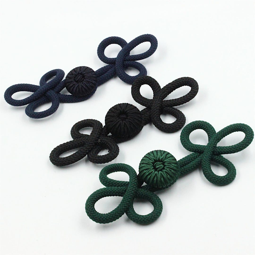 Frog Fastener With Passementerie Button 7360 - Etsy