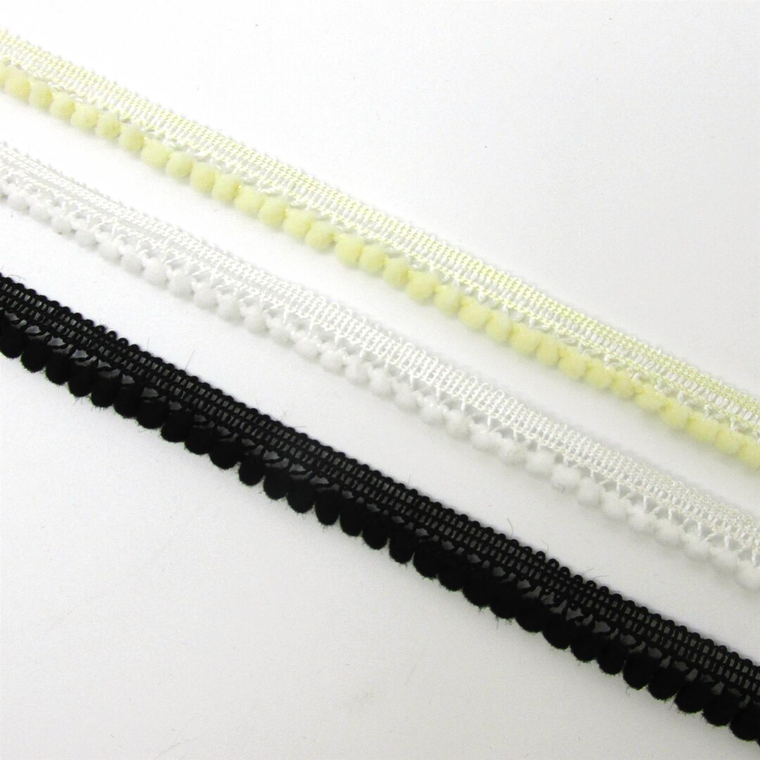 Tiny Pom-pom Braid 10mm 5336 - Etsy