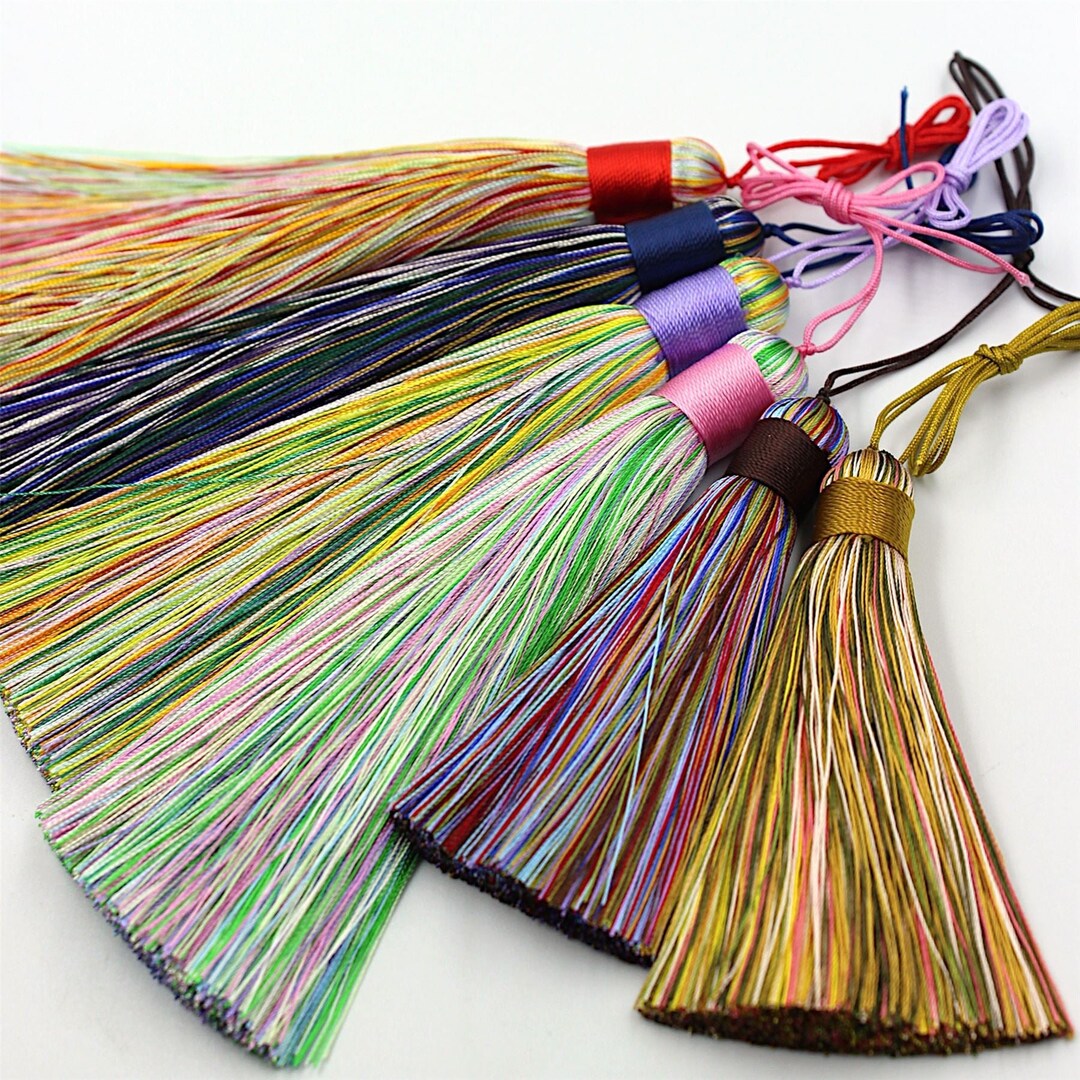Multi-colour Silky Rayon Tassel 5505 - Etsy UK