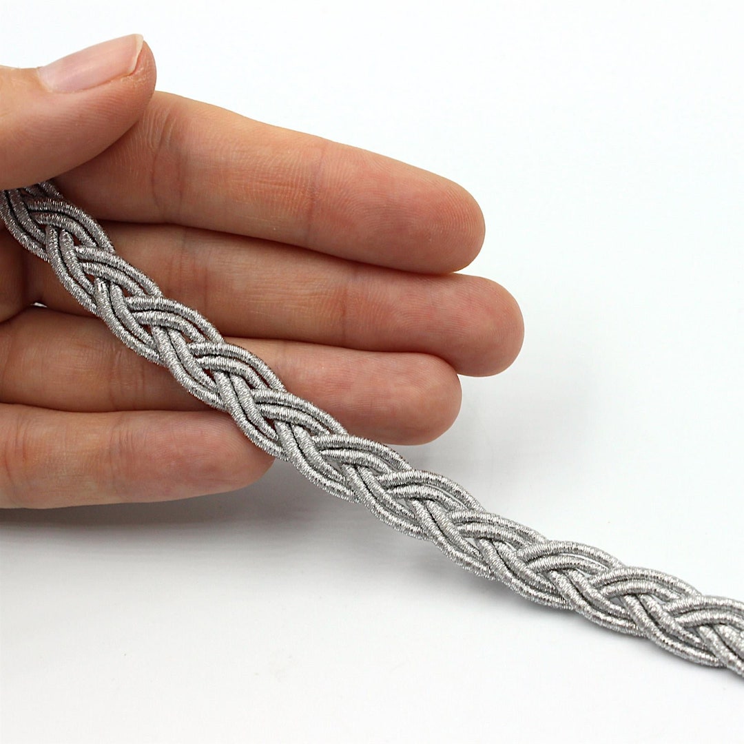 Metallic Plaited Braid 9mm 7488 - Etsy