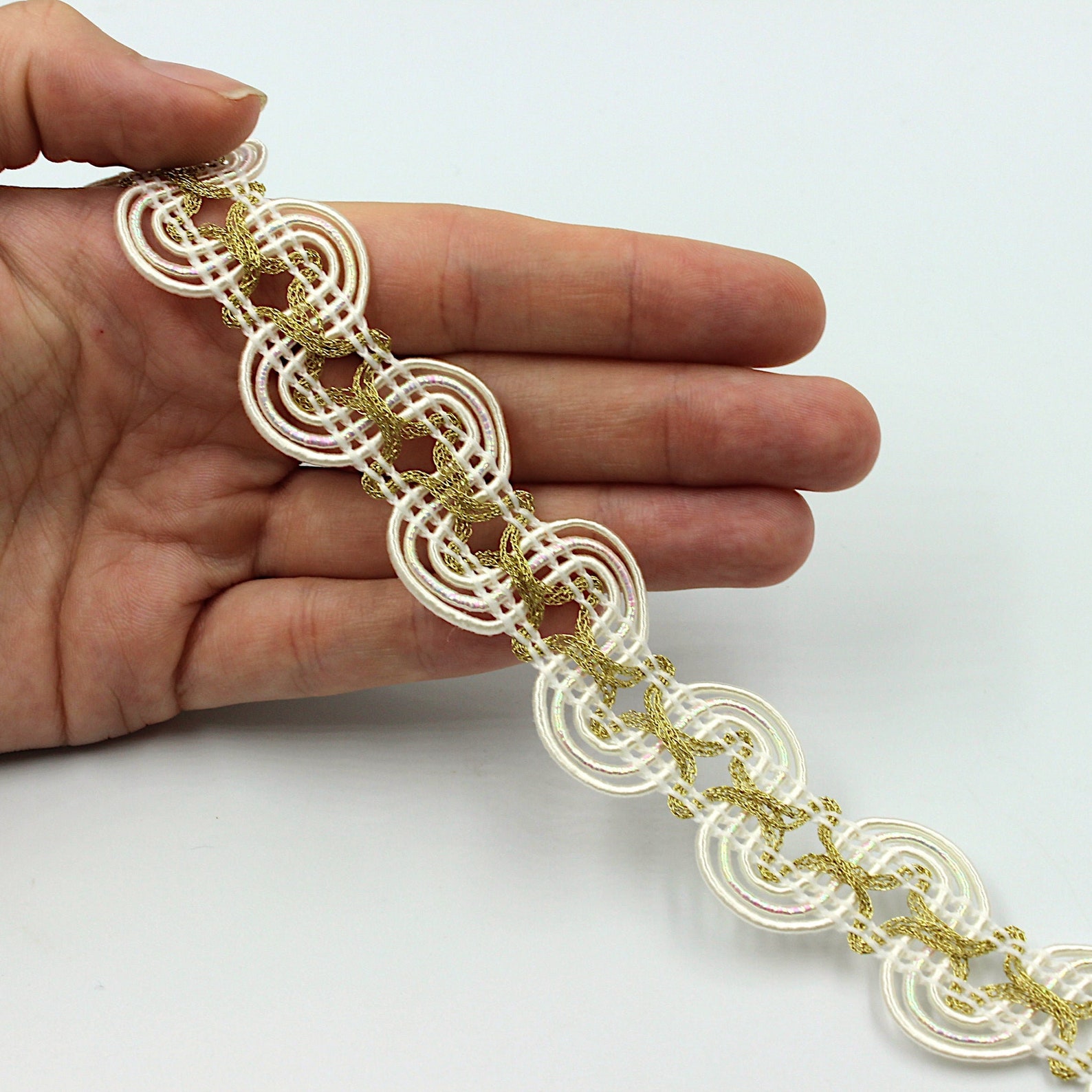 Gimp Snake Braid With Metallic Centre 30mm 8880 - Etsy