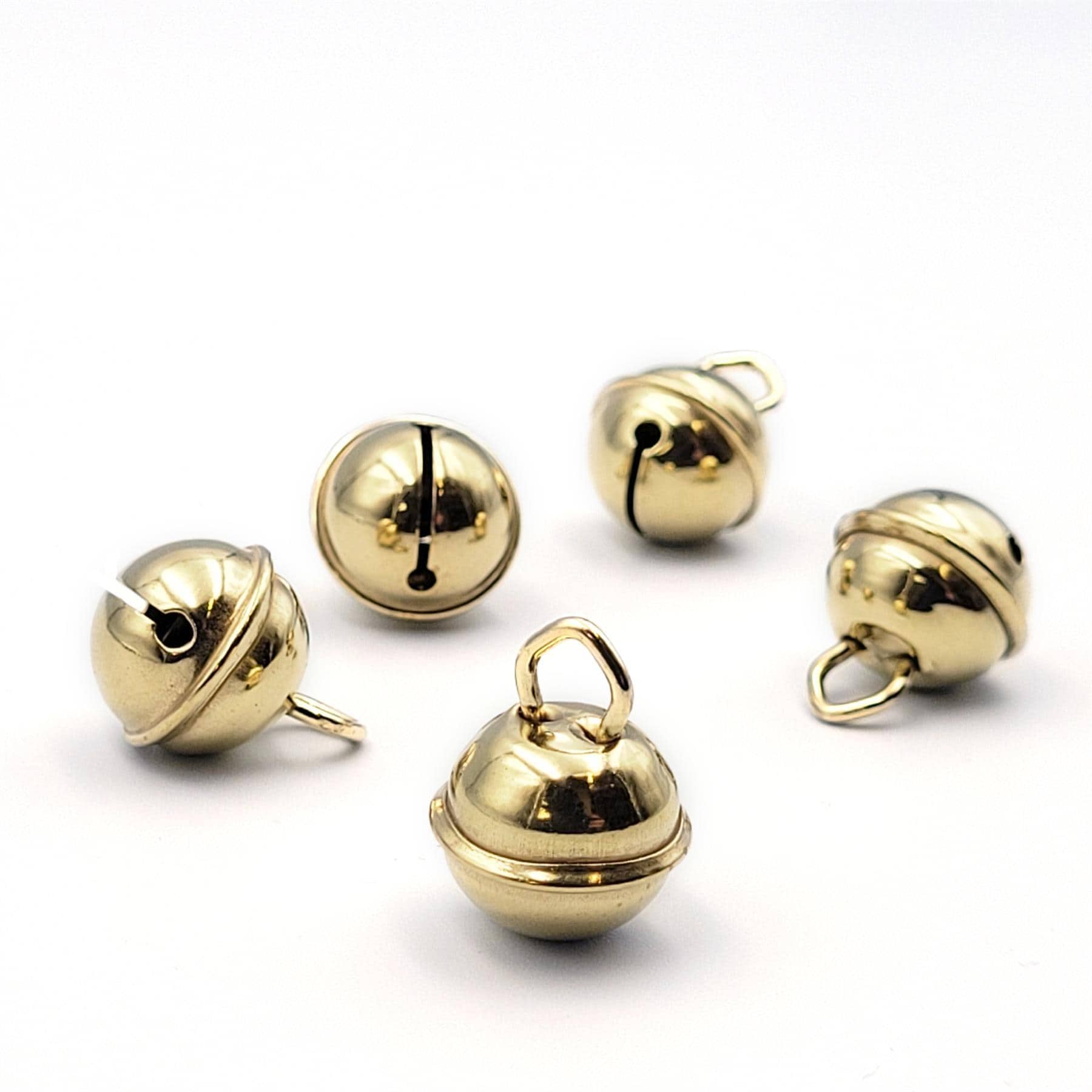 Round Metal Jingle Bells X 100 7053-100 - Etsy