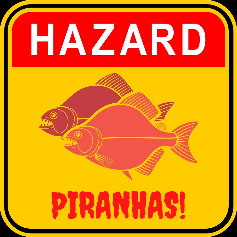 Piranha SVG for Piranha Hobbyists, Piranha SVG Stickers for Piranha ...