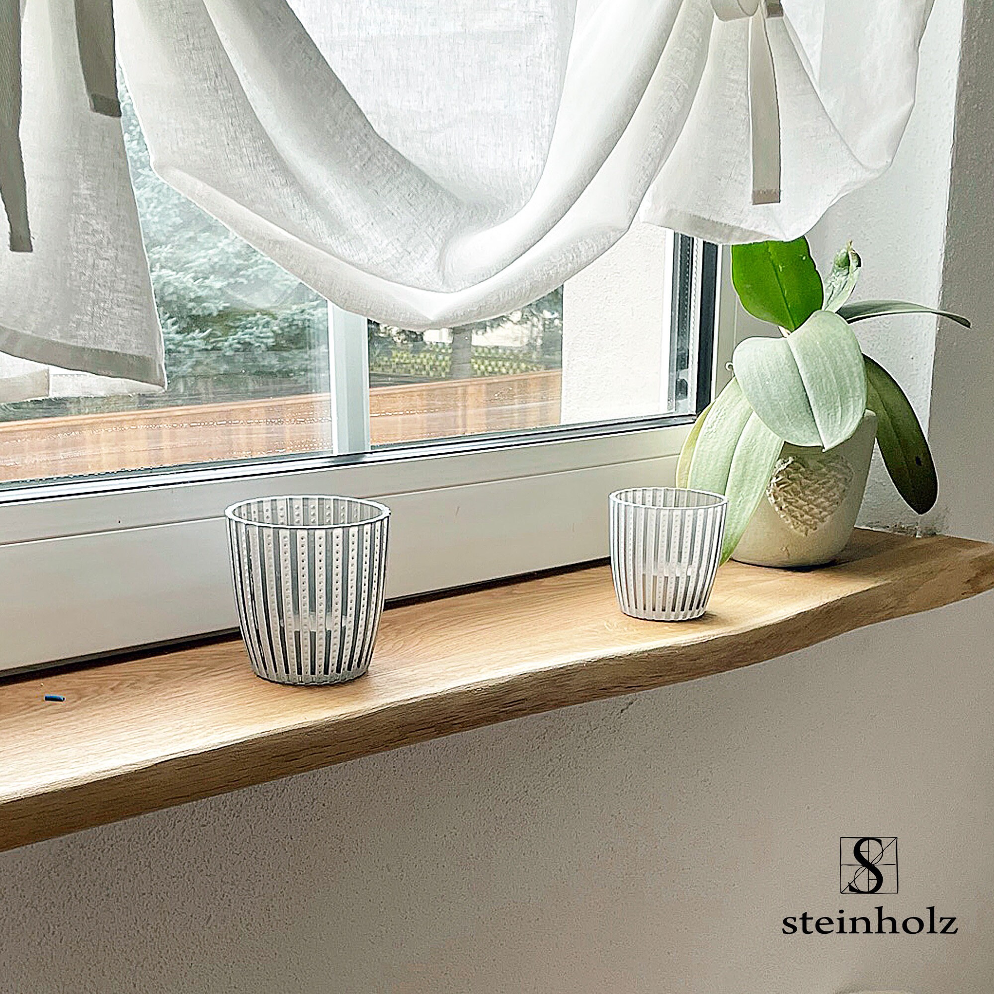 Wall Board Windowsill Cover Plate Oak Tree Edge Solid Brushed - Etsy UK