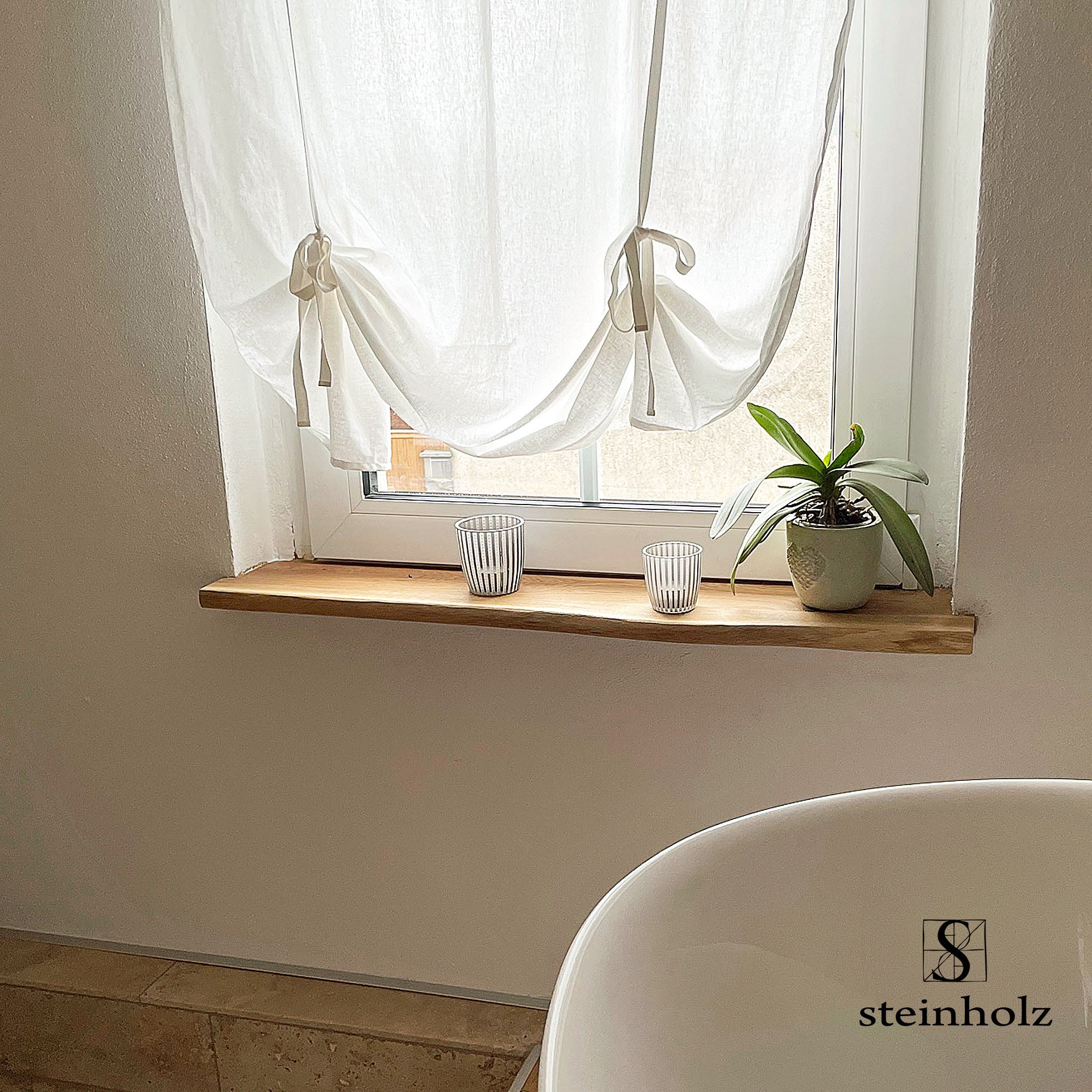 Wall Board Windowsill Cover Plate Oak Tree Edge Solid Brushed - Etsy UK