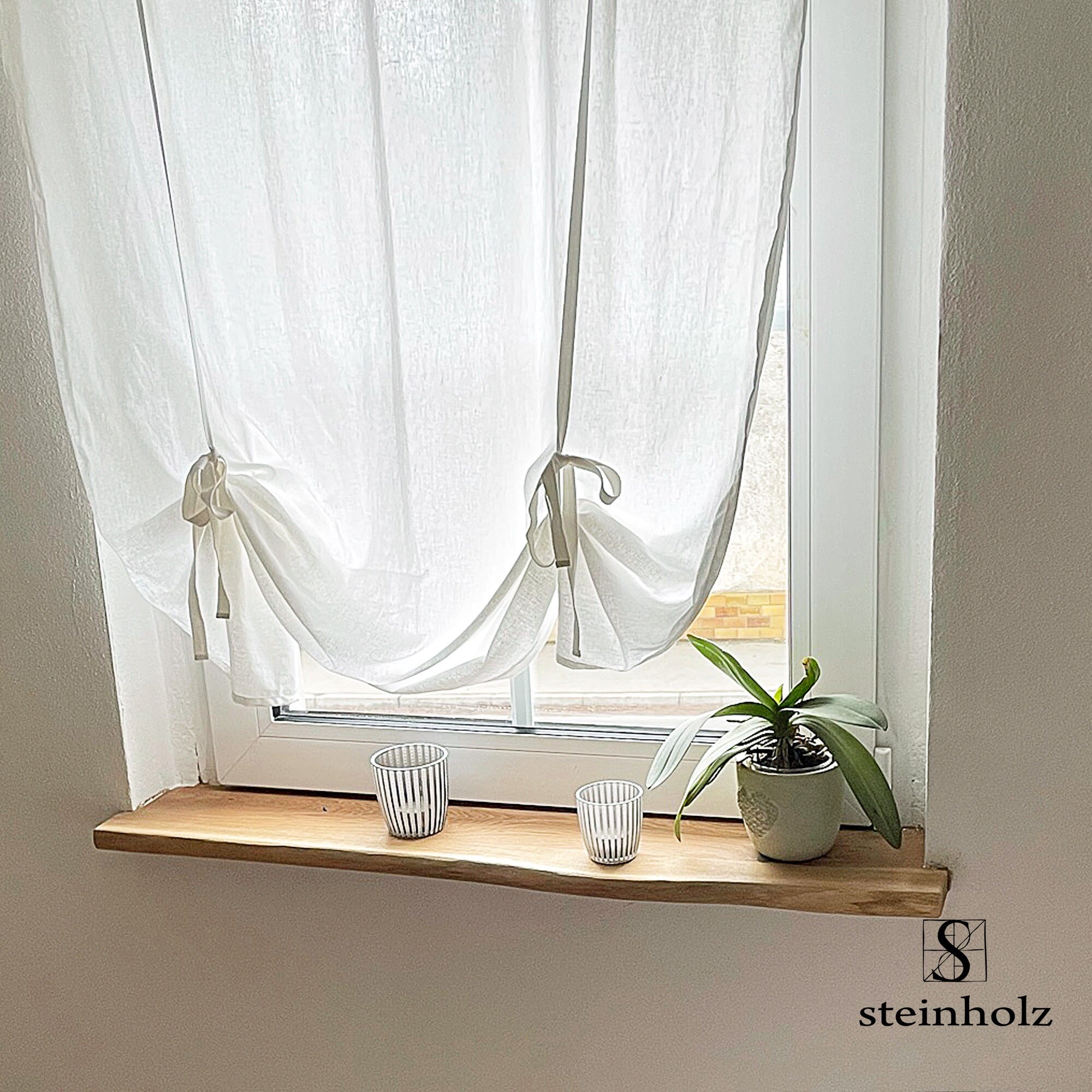 Wall Board Windowsill Cover Plate Oak Tree Edge Solid Brushed - Etsy UK