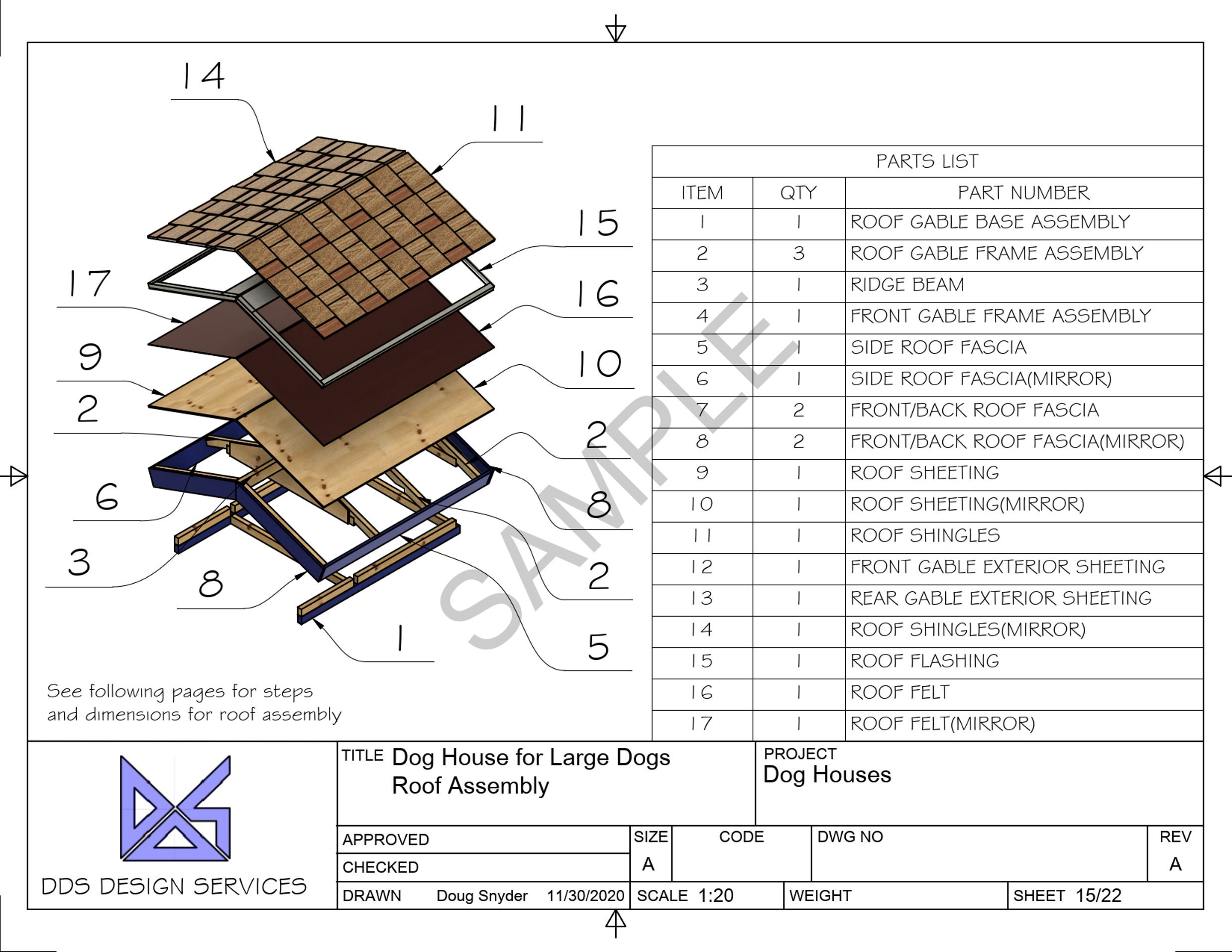 Dog House Plans With Porch for Large Breed Dogs Modular | Etsy