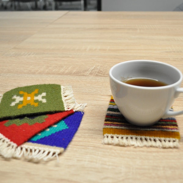 Hand Woven Coasters - Etsy