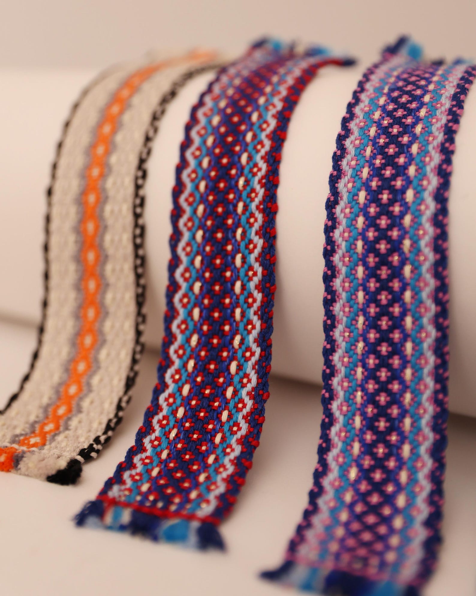 Handwoven Cotton Bookmark I Weaving Bookmark for Book Readers I Textile ...