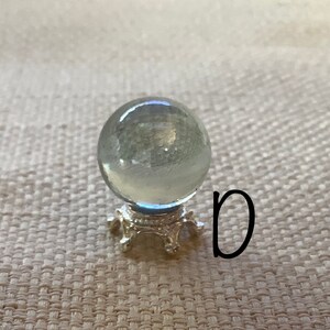 Miniature 12th Scale Crystal Ball, Dollhouse Fortune Teller - Etsy