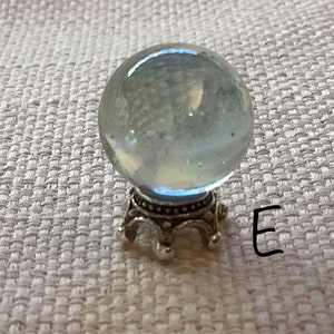 Miniature 12th Scale Crystal Ball, Dollhouse Fortune Teller - Etsy