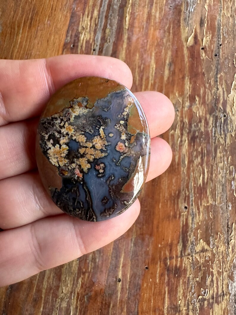 Priday Plume Agate With Gorgeous Colors - Etsy