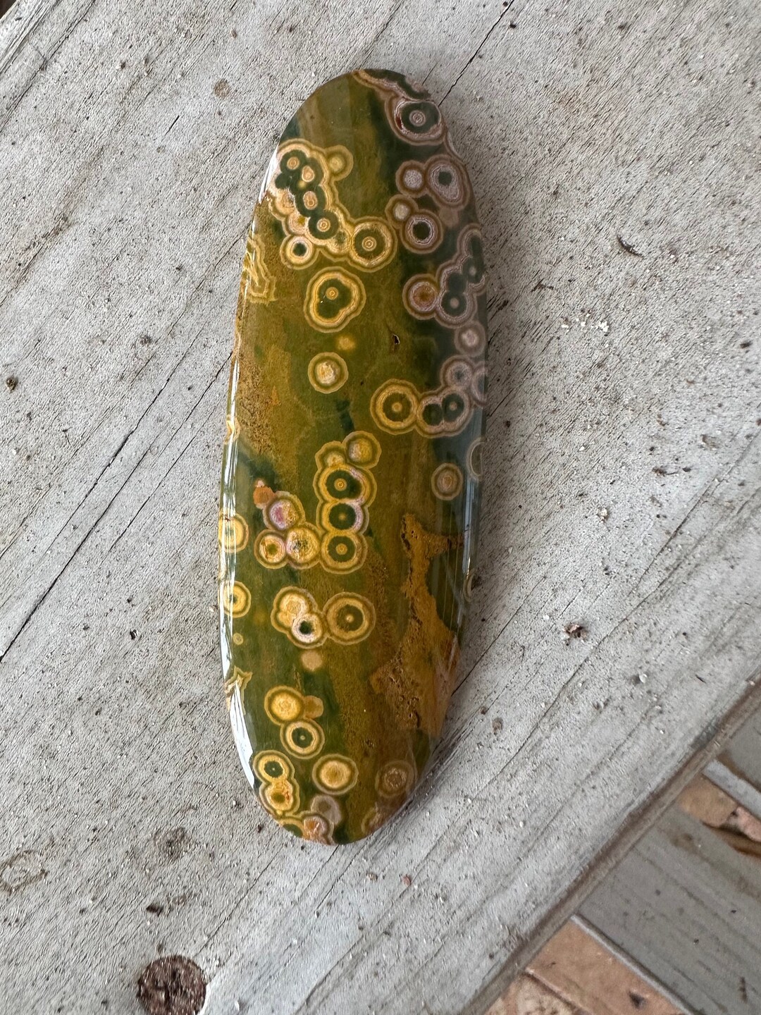 Beautiful Rare Ocean Jasper Large Stone - Etsy