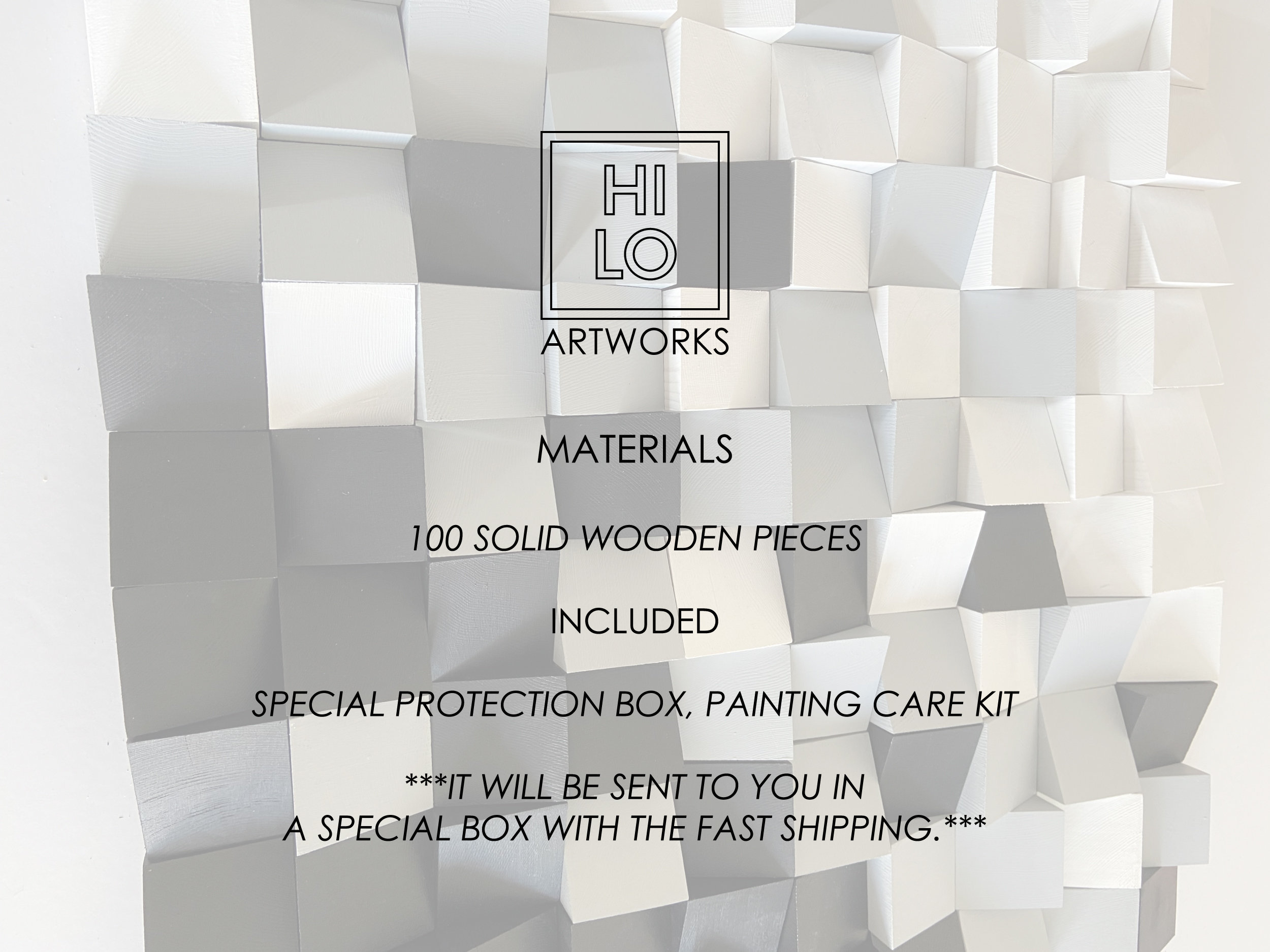 Wooden 3D Wall Art Wooden Mosaic Art Wooden Sound Diffuser - Etsy