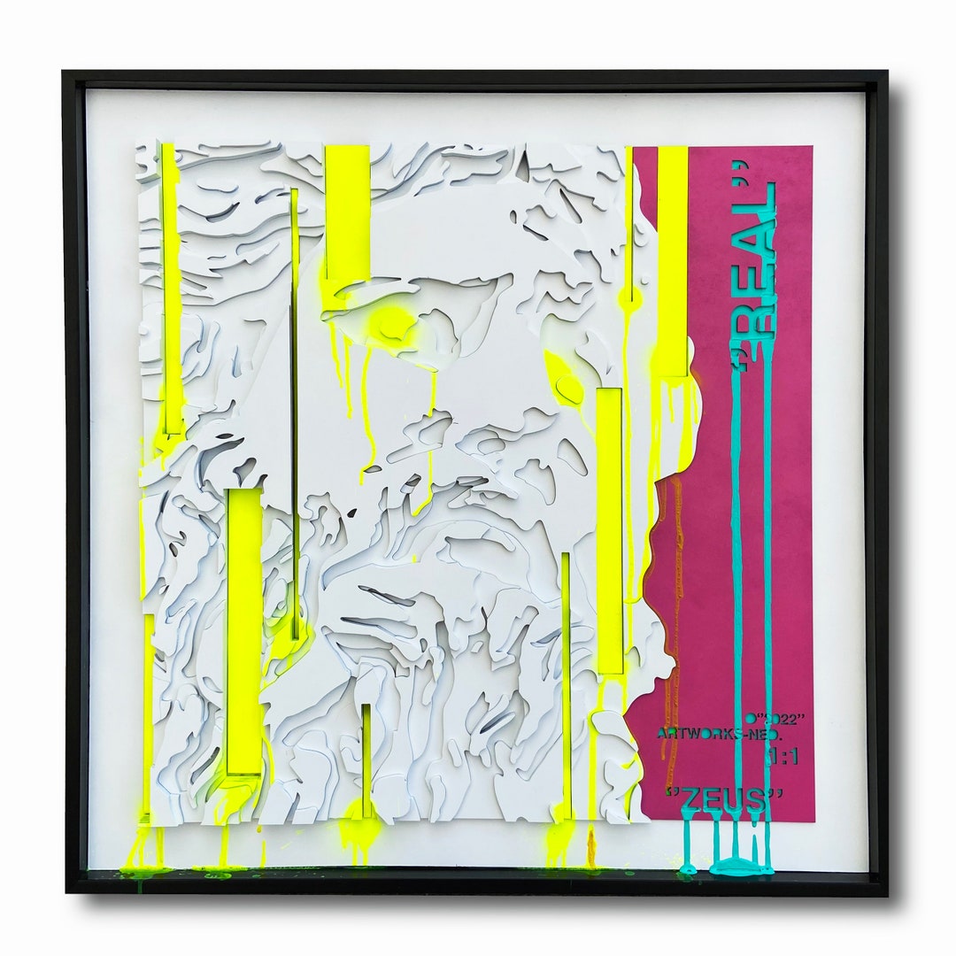 ZEUS 3D Wall Art, 3D Conceptual Wall Art, Abstract 3D Wall Art ...