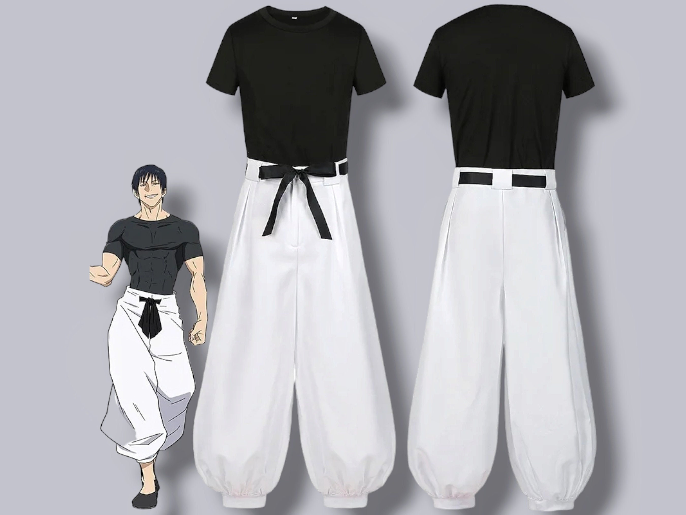 Toji Fushiguro Cosplay Costume Anime Jujutsu Kaisen Season 2 Perfect ...