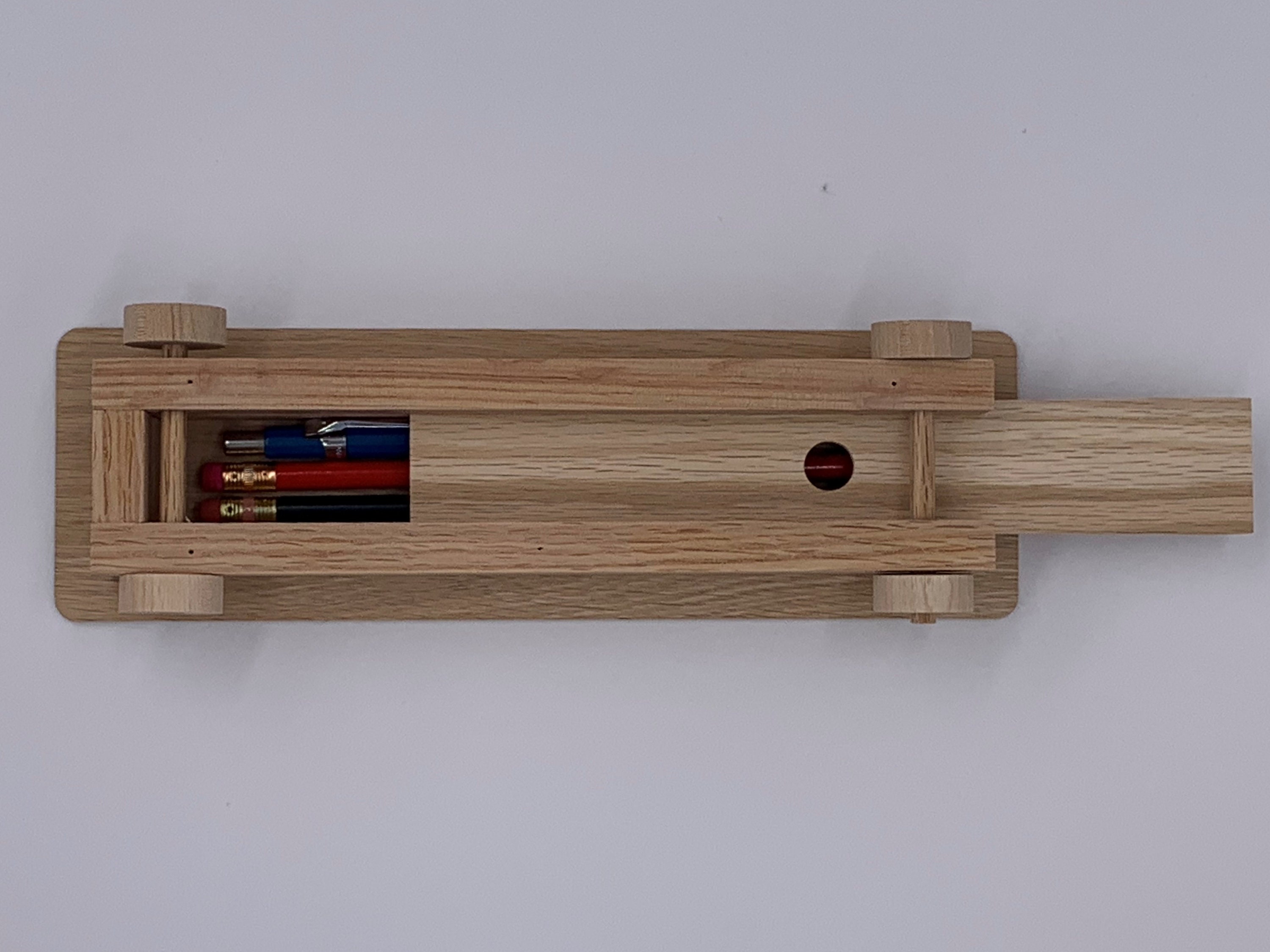 Rolling Oak Pencil Box Kit - Etsy