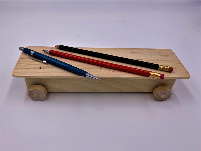 Rolling Wood Pencil Box Kit, Woodworking Kit for Kids, Educational ...