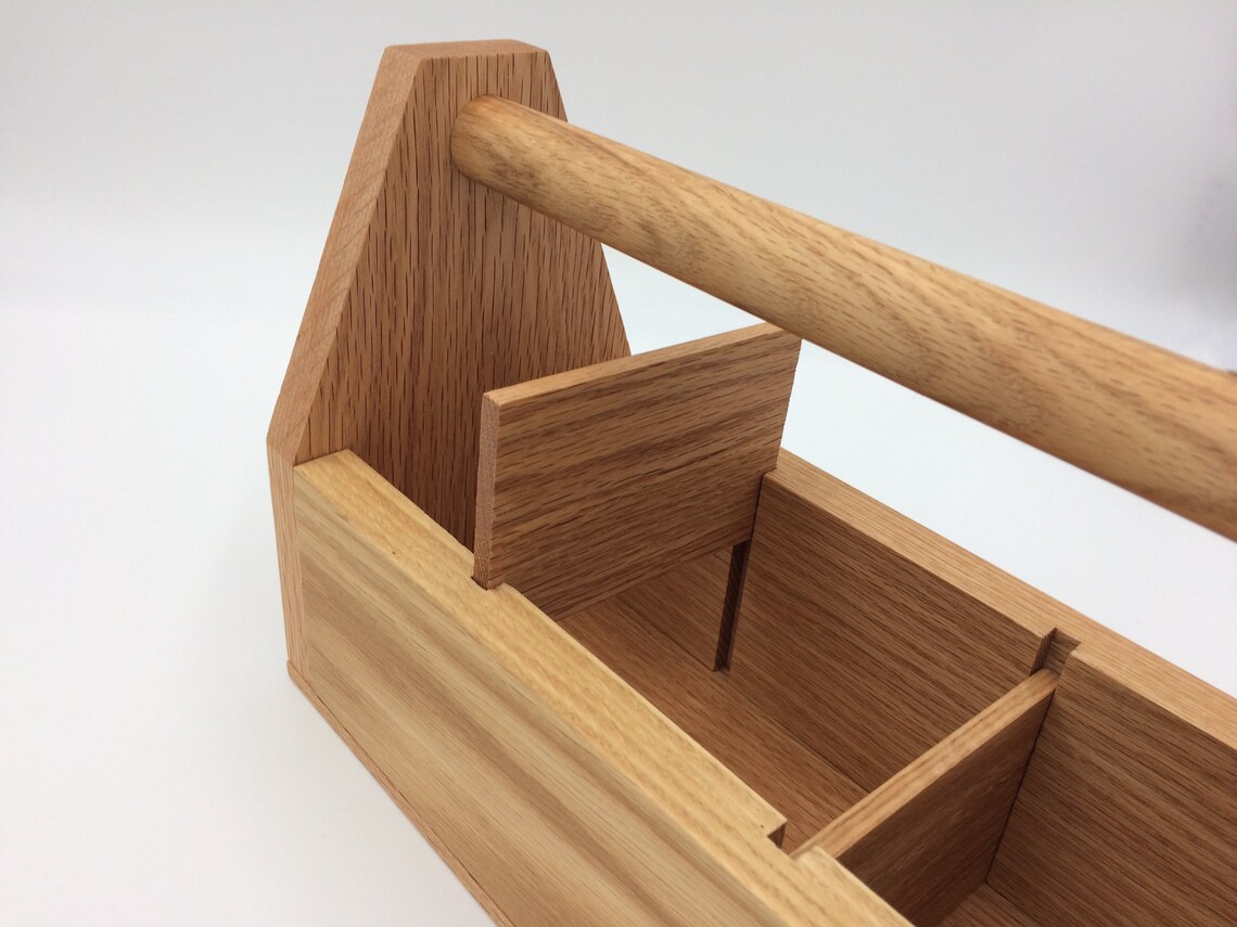 Oak Toolbox - (with Tools) - Etsy