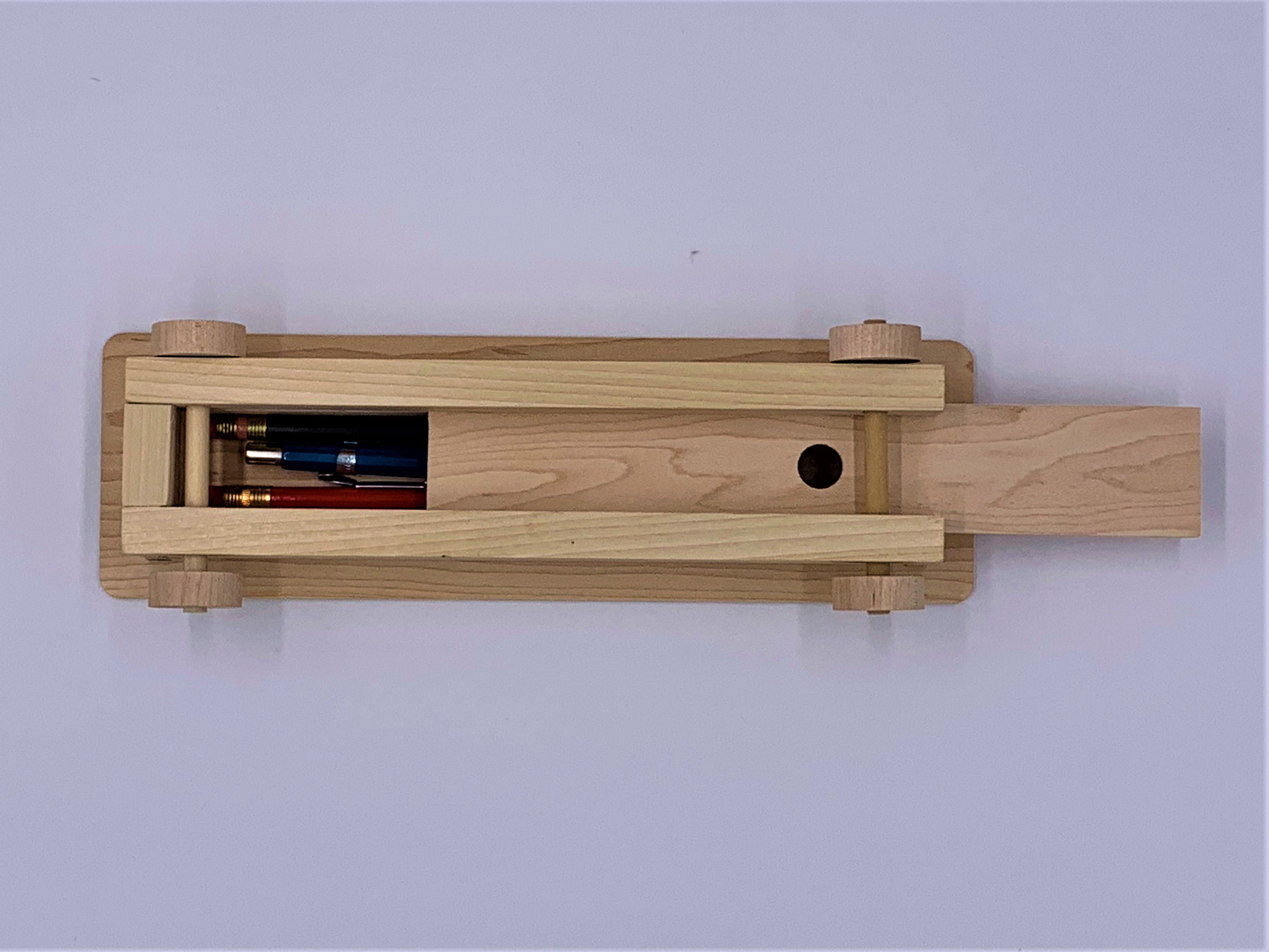 Rolling Wood Pencil Box Kit, Woodworking Kit for Kids, Educational ...