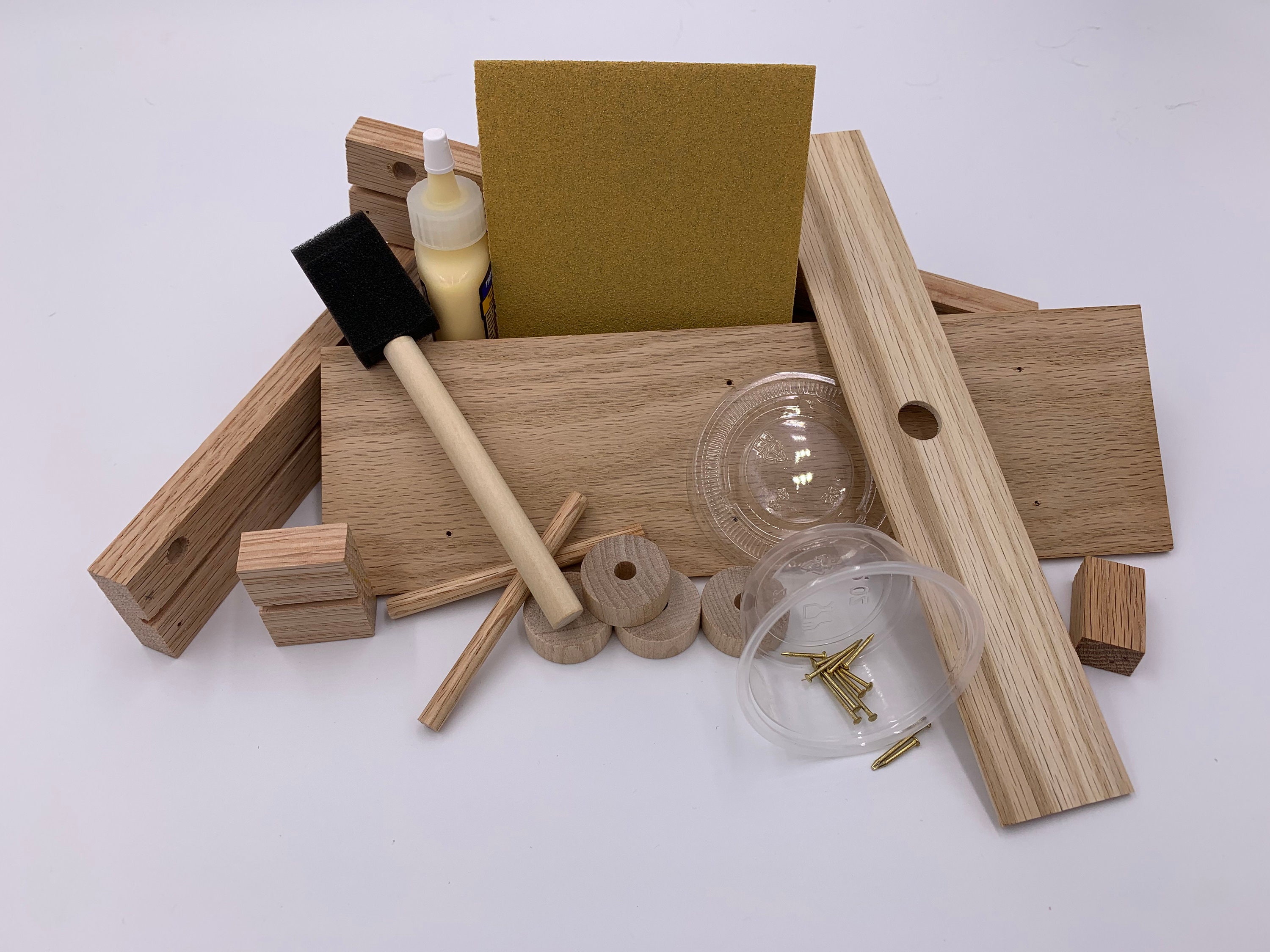 Rolling Oak Pencil Box Kit - Etsy