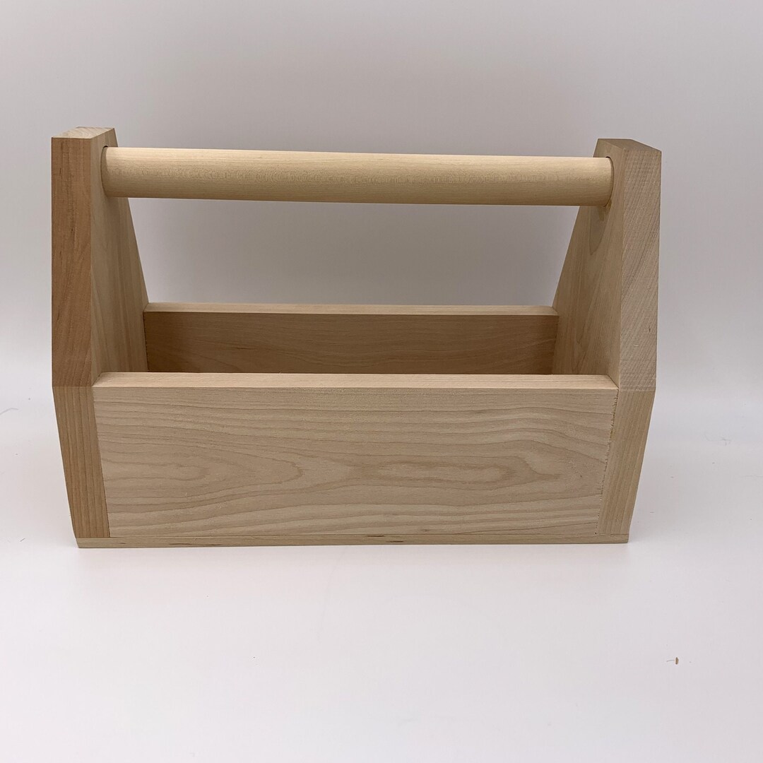 Birch Wood Utility Toolbox: Small Project Tool Storage - Etsy