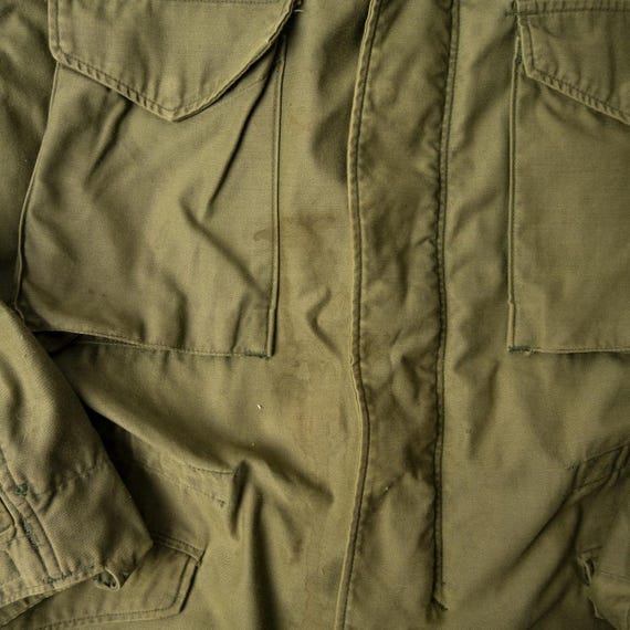 Vintage 1980s US Army M65 Field Jacket / Cotton Canva… - Gem