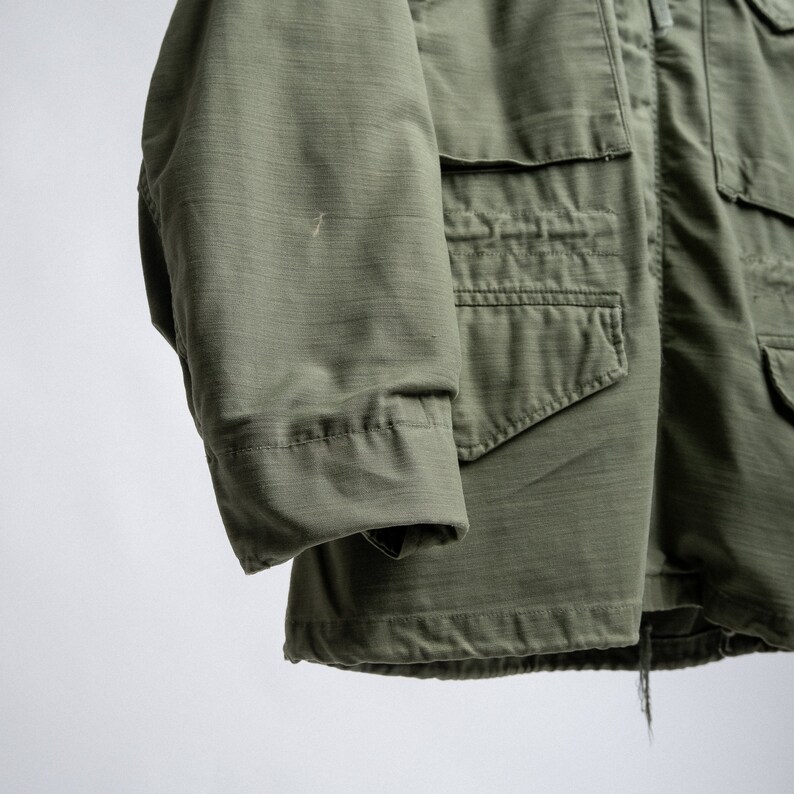 Vintage US Army M65 Field Jacket Size XS 38 Chest / Army Surplus / Vietnam War / Made in USA ...