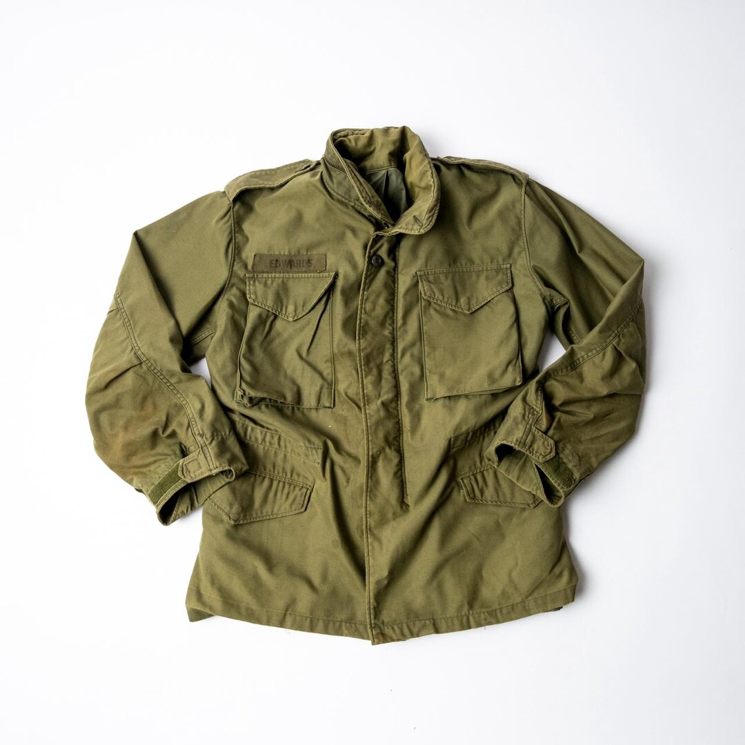 Vintage 1980s US Army M65 Field Jacket / Cotton Canvas Size Medium - Etsy
