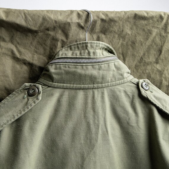 Vintage 70s US Army M65 OG-107 Field Jacket Parka Siz… - Gem