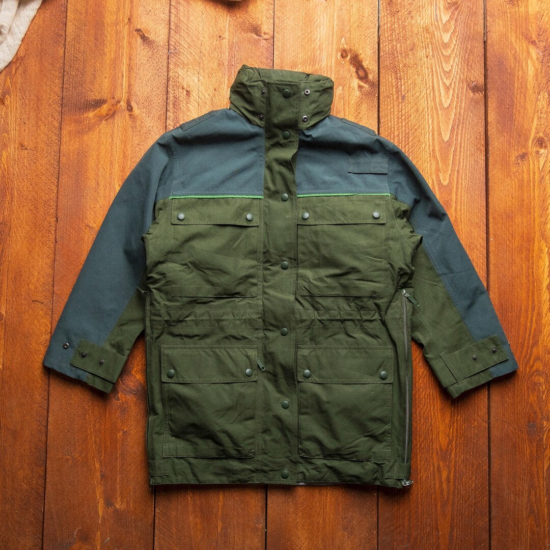 Vintage German Police Polizei Green Jacket / Size Medium - Etsy
