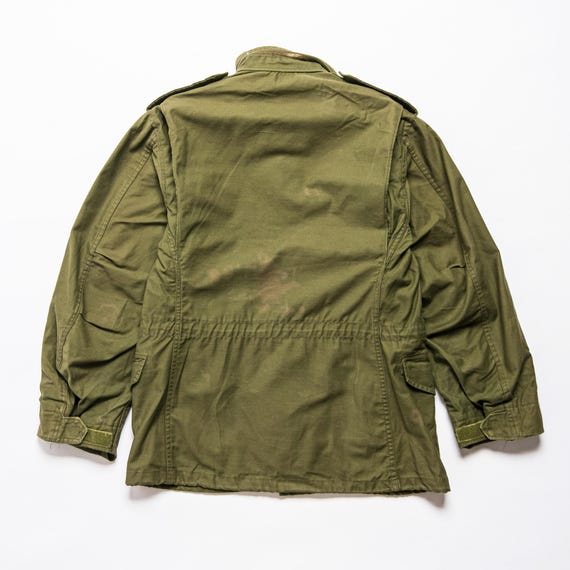 Vintage 80s US Army M65 OG-107 Field Jacket - Size Sm… - Gem