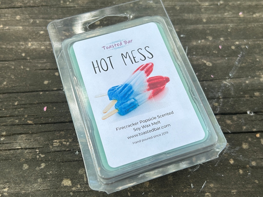 Hot Mess - Cherry Popsicle Highly Scented Soy Wax Melt, Fruit Scented ...