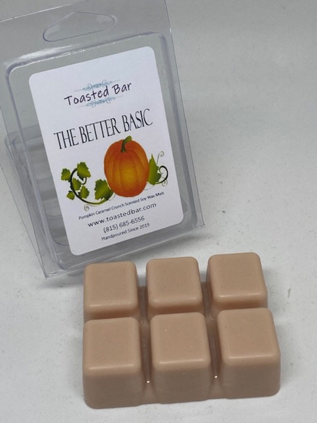 The Better Basic Highly Scented Pumpkin Caramel Scented Soy Wax Melt ...