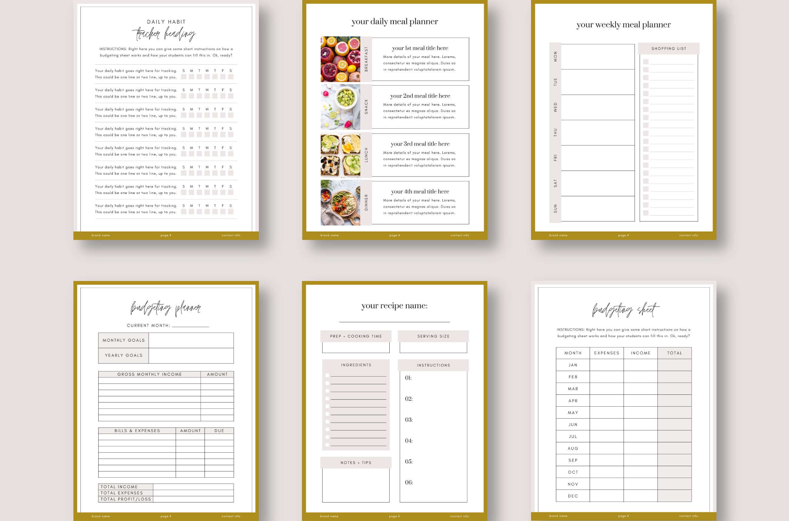 100 Page Canva Workbook Creator Template Fully Customizable - Etsy