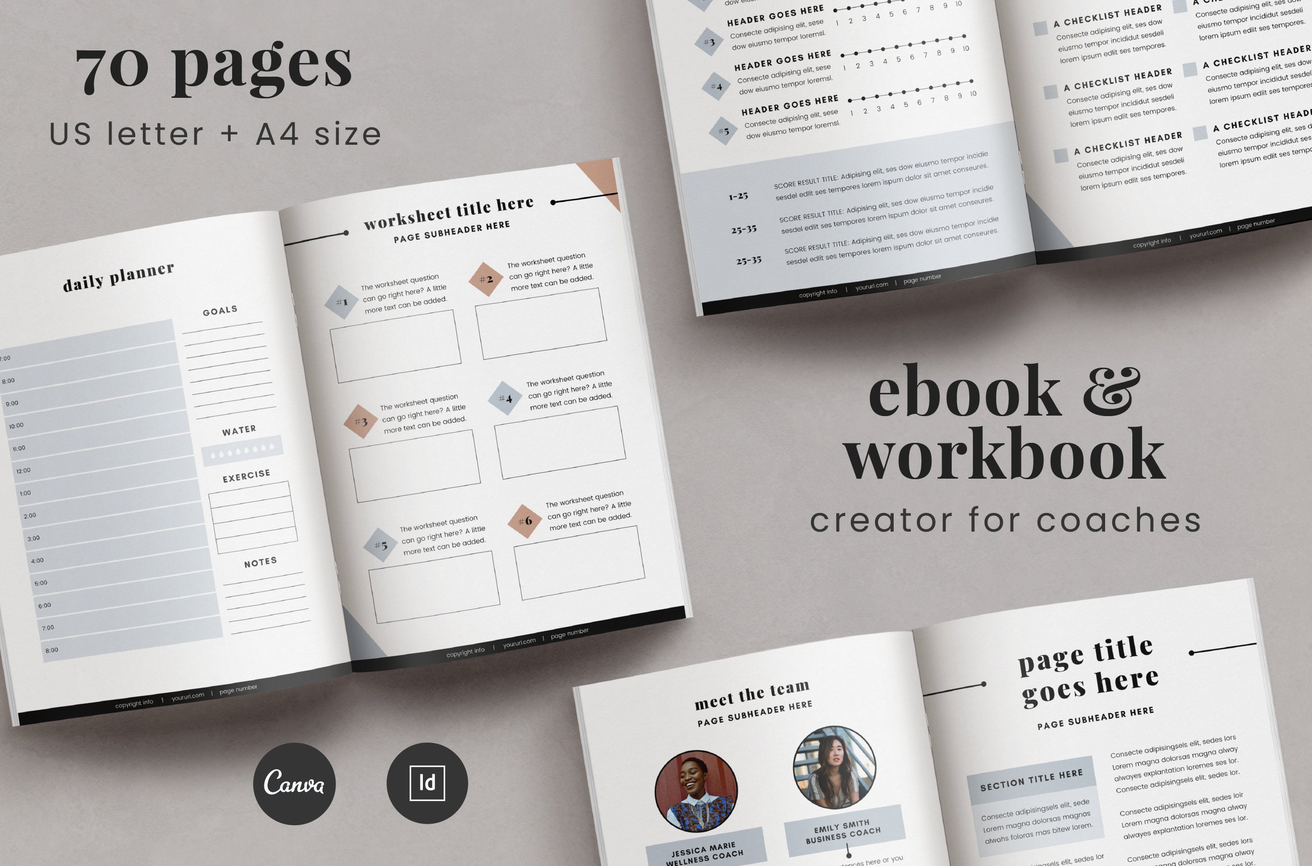 Course Resource Bundle for Coaches Course Workbook, Slide Deck, Social ...