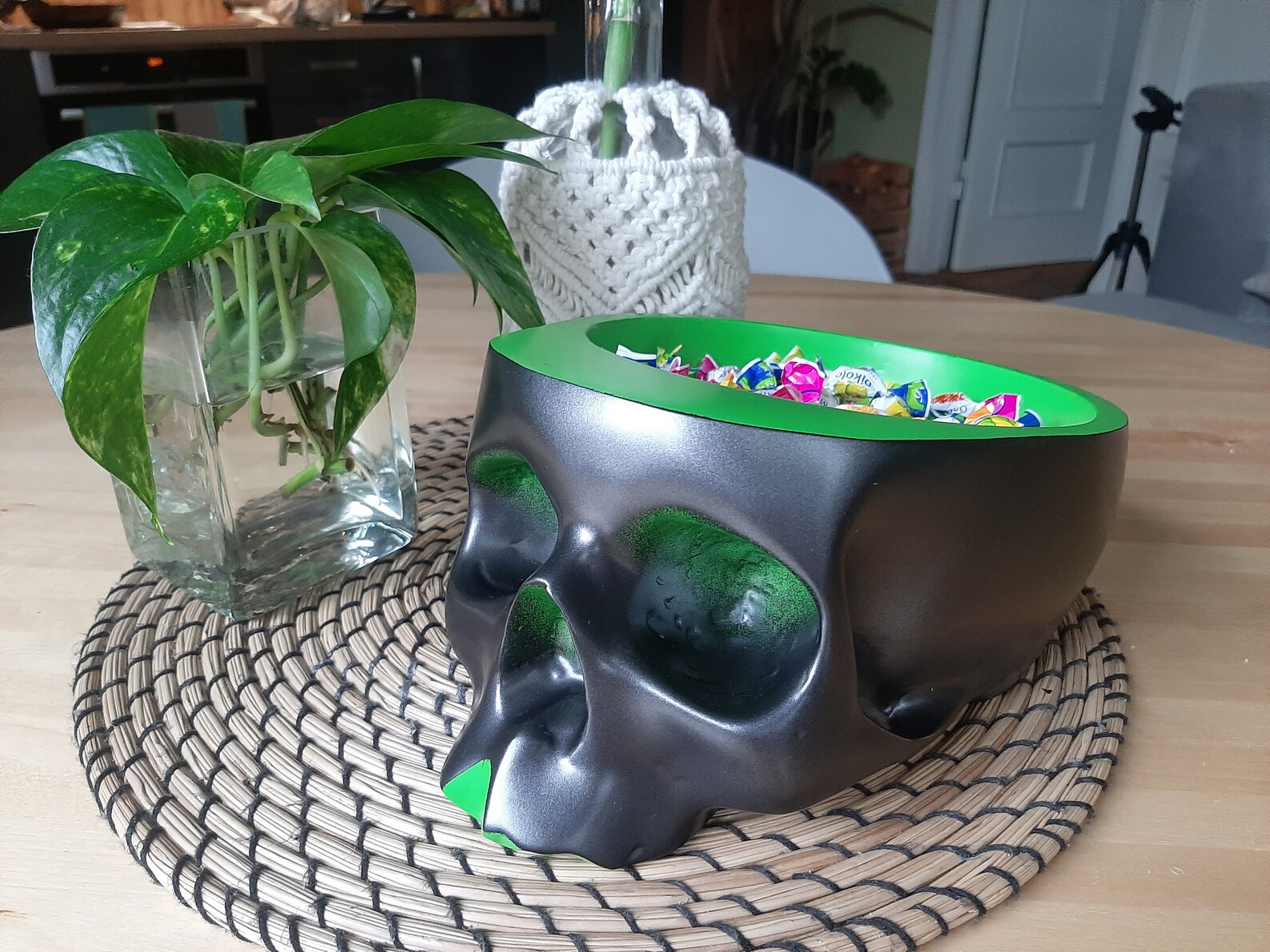 DIY Cardboard Skull Bowl (PDF, Printable Patterns) - Etsy