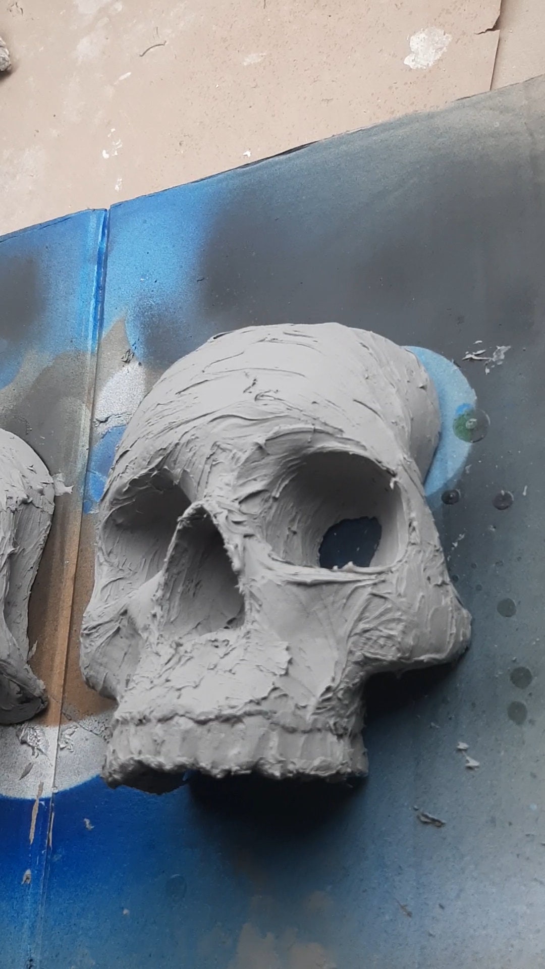 Diy Cardboard Skull (PDF, Printable Patterns) - Etsy