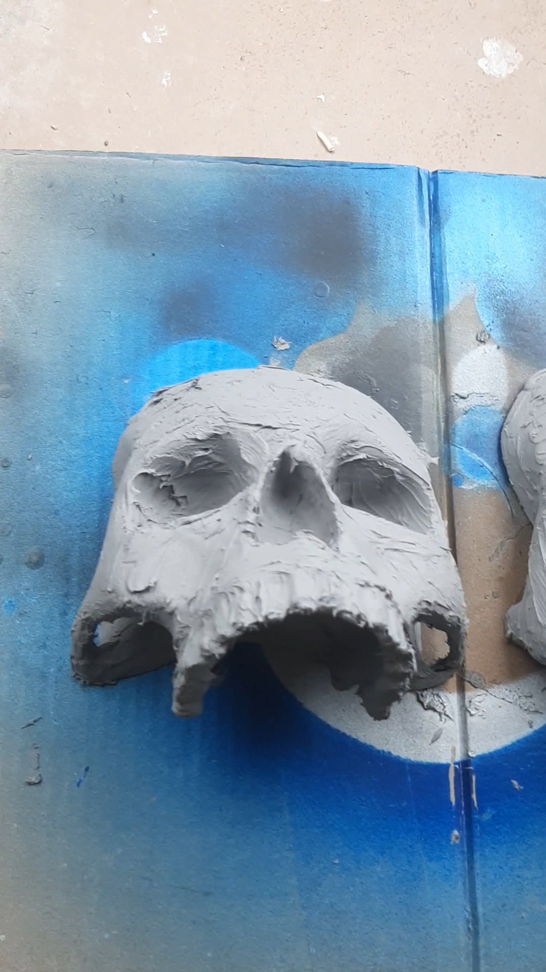 Diy Cardboard Skull (PDF, Printable Patterns) - Etsy