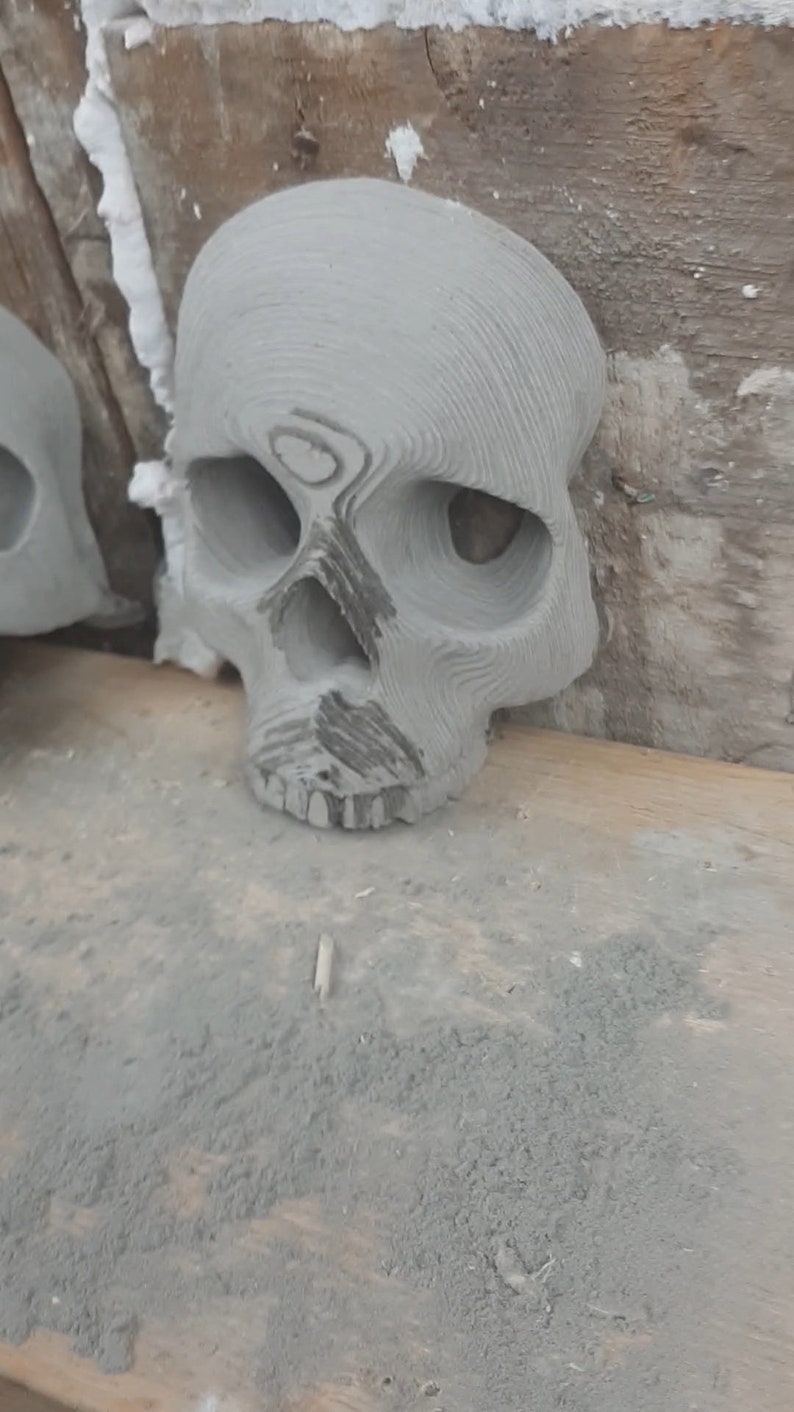 Diy Cardboard Skull PDF Printable Patterns - Etsy