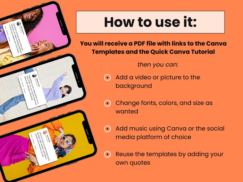 Twitter-like Post Canva Template for Reels Tiktok and Stories - Etsy