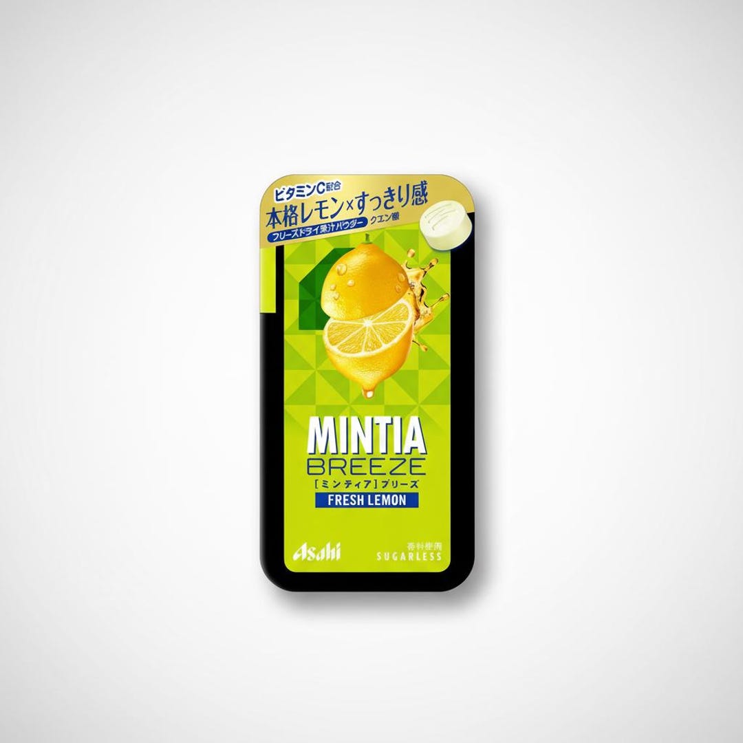 Asahi Mintia Breeze Fresh Lemon Refreshing Mints From Japan - Etsy